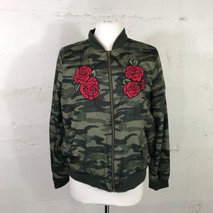 torrid | Jackets & Coats | Torrid Cammo Come As You Are Embroidered ...